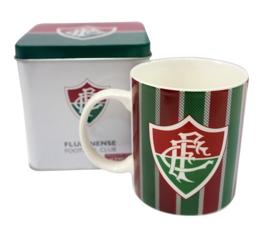 Estoque Renovado Caneca De Porcelana Licenciada Do Fluminense
