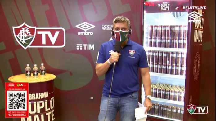 Narrador da FluTV conta como foi preparação antes da transmissão ... Narrador da FluTV conta como foi preparação antes da transmissão ...