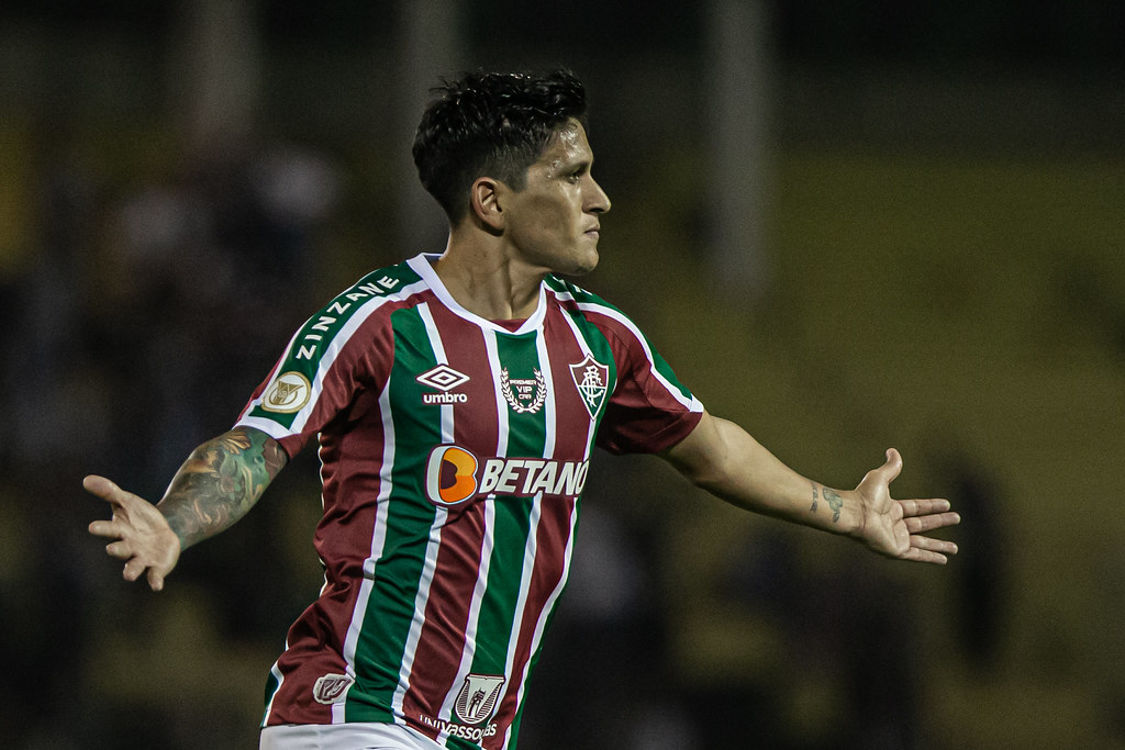 Diniz se rende a Germán Cano: Diniz se rende a Germán Cano: